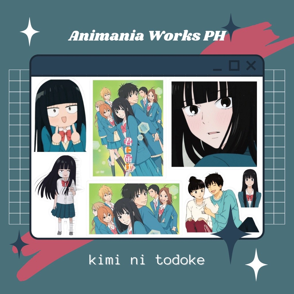 Anime Stickers / Kimi ni Todoke Anime Sticker Collection / Coated Vinyl ...