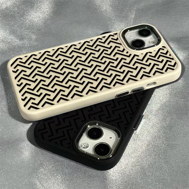 Maze Wall Patterns Phone Casing Compatible for IPhone 16 15 13 14 12 11 ...