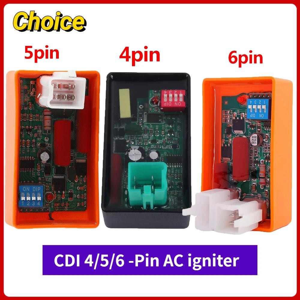 4/5/6 Pin AC CDI Box Motorcycle Ignition Speed limit 4000-12000 For ...