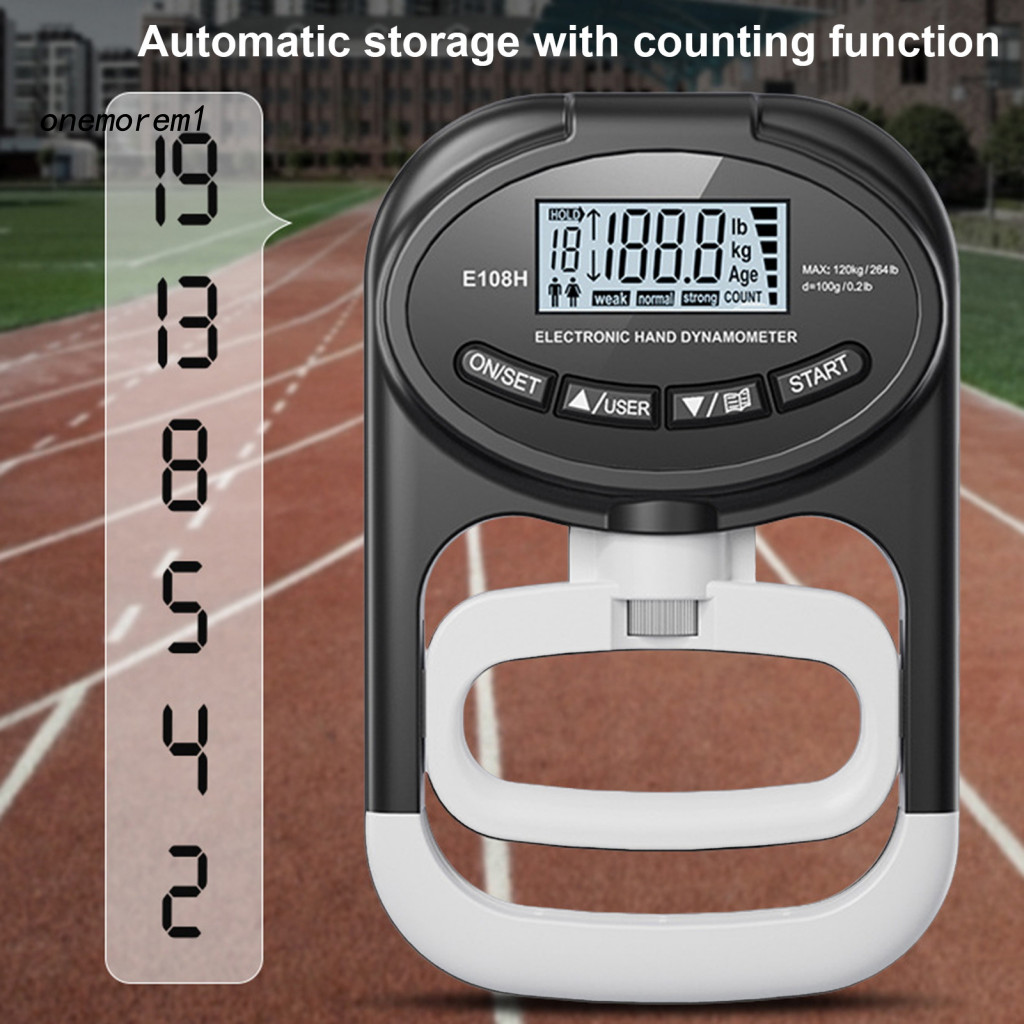 ONEM Athletic Trainer Hand Grip Tester Hand Dynamometer for Grip ...