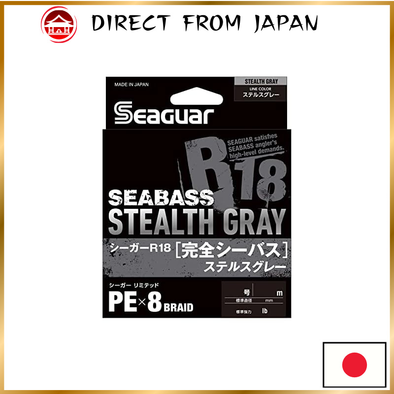 Seaguar R18 Complete Seabass PE Fishing Line - Available in Various Lengths and Strengths ...