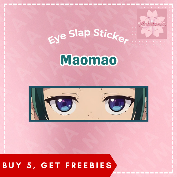 Anime Eye Slap Maomao - The Apothecary Diaries Eye Slap Bumper ...
