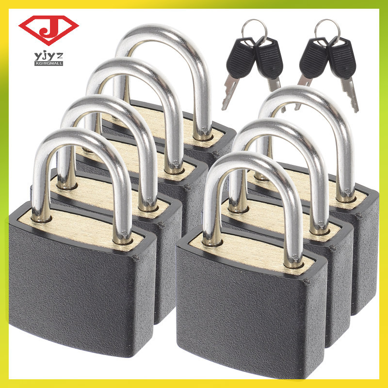Small Suitcase Lock Suitcases Padlocks with Keys Luggage Travel Gym ...