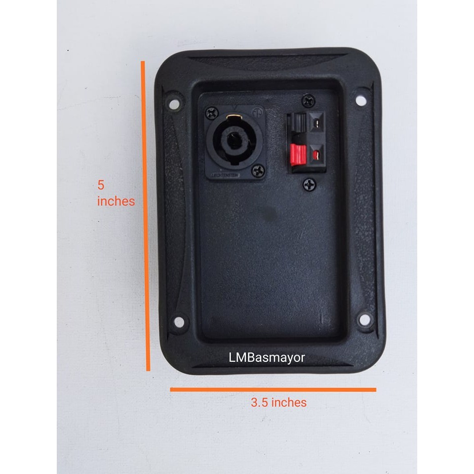 Speaker Terminal Junction Box Plastic Speaker Wiring Back Panel ...