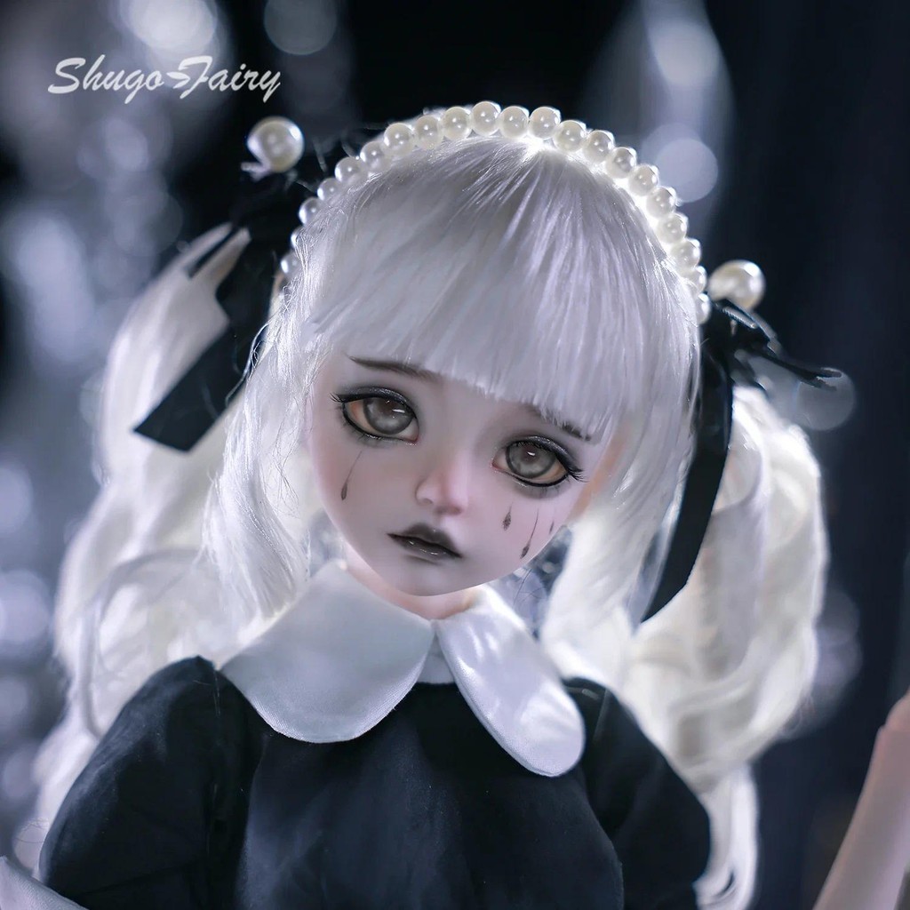 Shugafairy Kikyou Bjd Doll 1/4 Weep Nun Bariy Big Chest Gothic Maiden ...