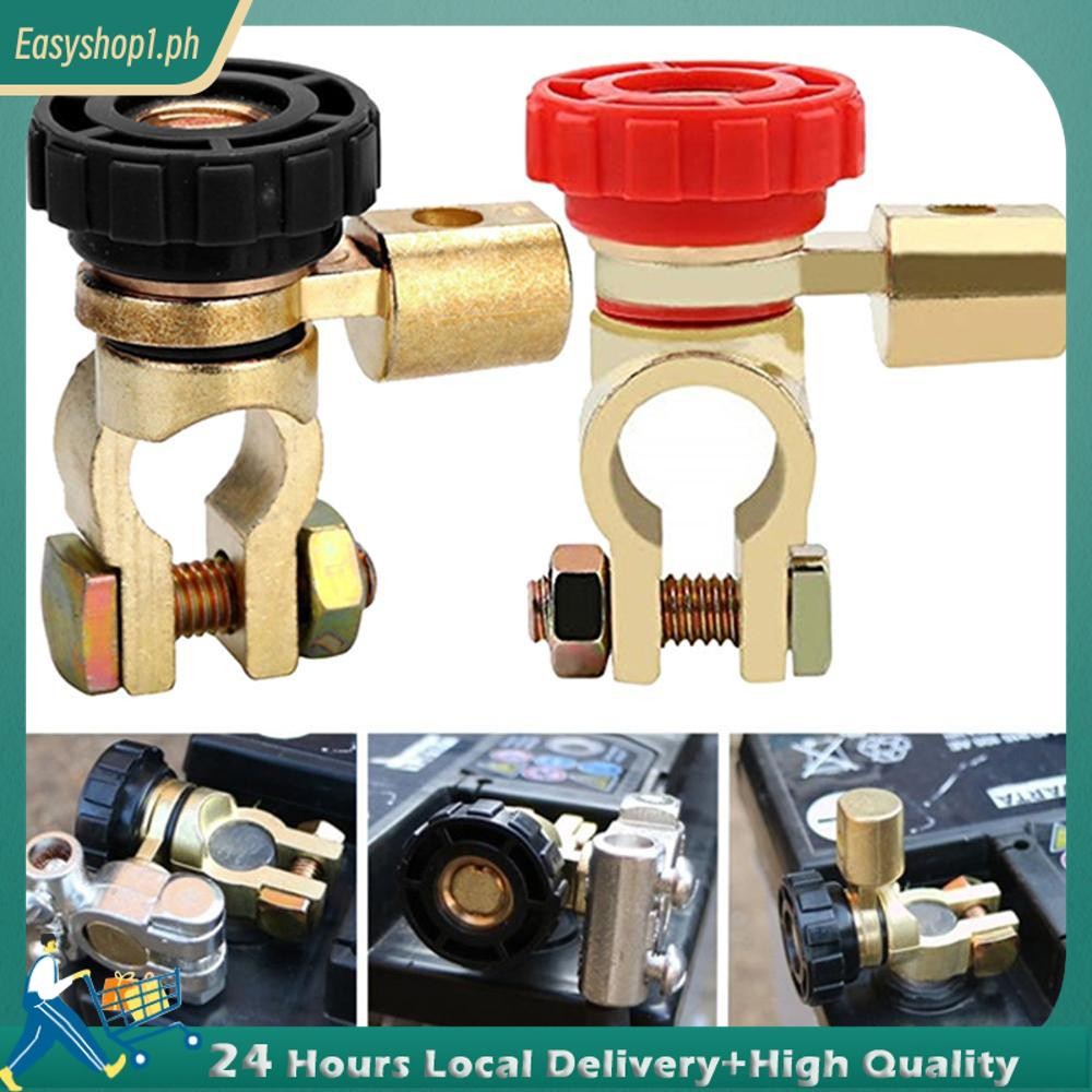 Car Battery Disconnect Switch Isolator Alloy Car Battery Isolator ...