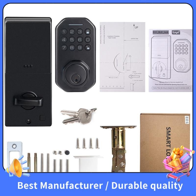 Keyless Entry Door Lock, Electronic Keypad Deadbolt Lock, Auto Lock ...