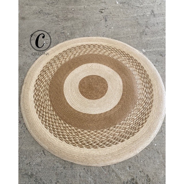 Threetone Special Design Banig/ Buri Mat / Round Banig / Round Buri Mat ...