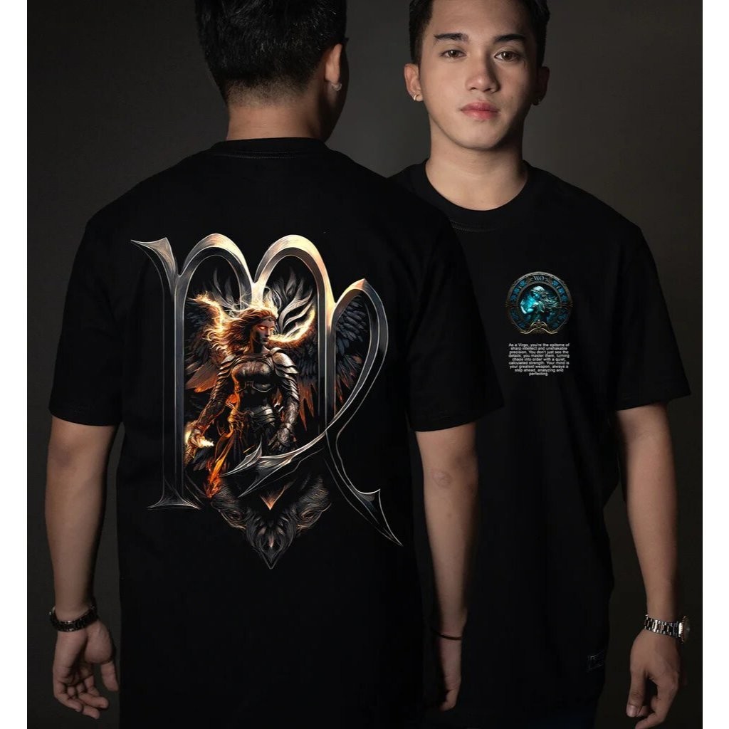 Virgo Sacred Guardian - 100% Cotton T-Shirt - Vortex Wear PH | Shopee ...