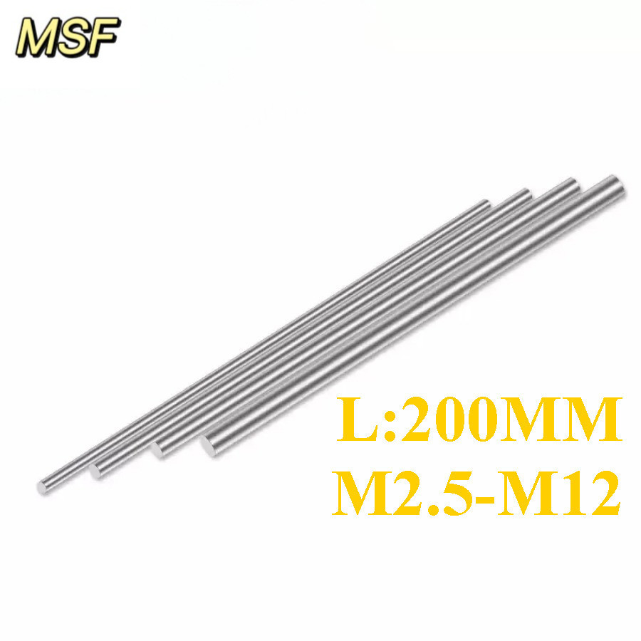High - Quality Brass Threaded Rods (M2 - M12, L:200 - 250MM) | Durable ...