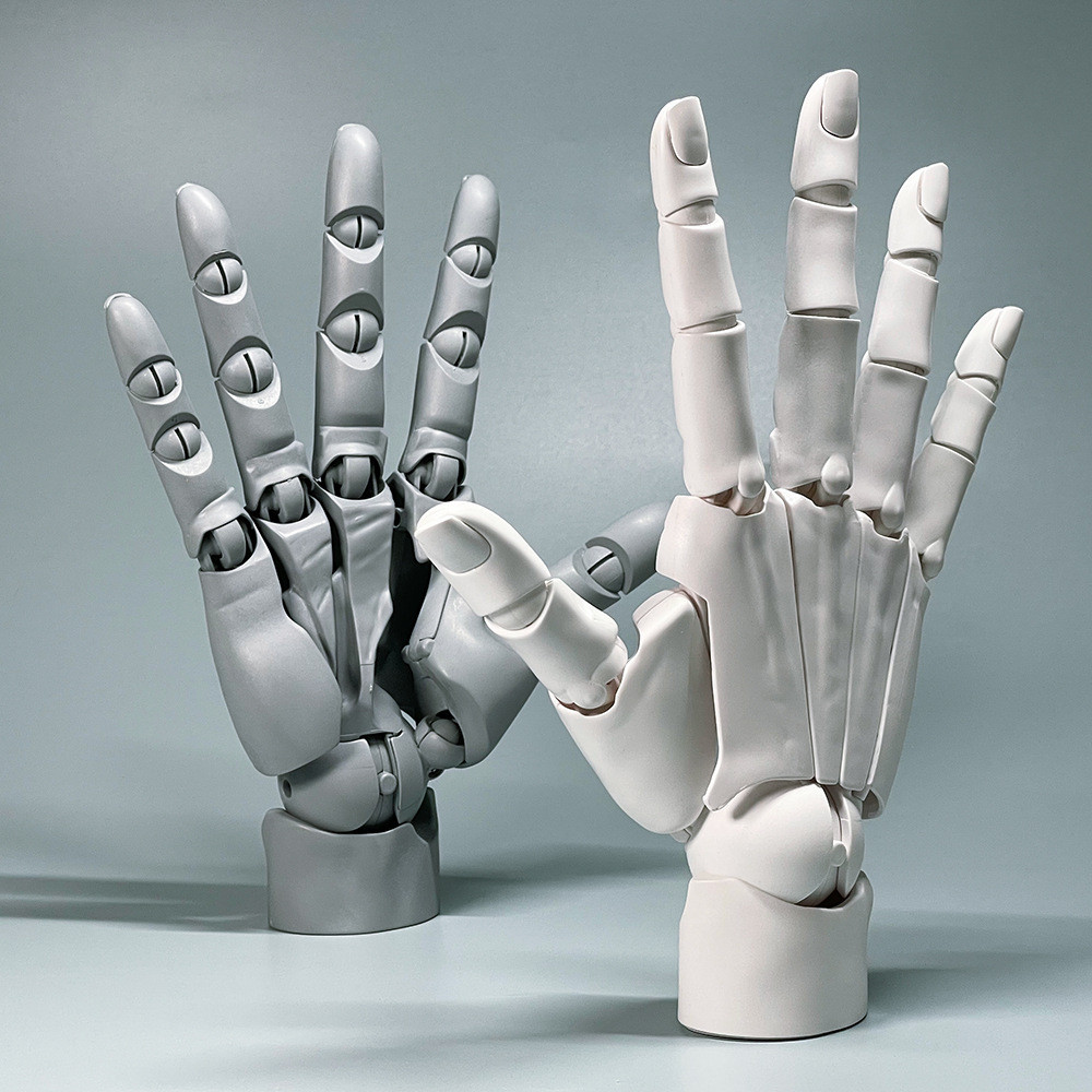 Super cute cartoon 1:1Hand Model Finger Joint Bionic Finger Joint Anime ...