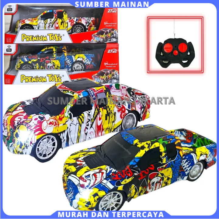 Remote Control Car Graffiti Drift – RC Sport Pick Up 27MHz, Cool ...