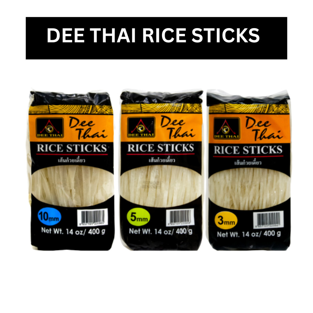 DEE THAI RICE STICKS 400G ( 3MM I 5MM I 10MM) | Shopee Philippines