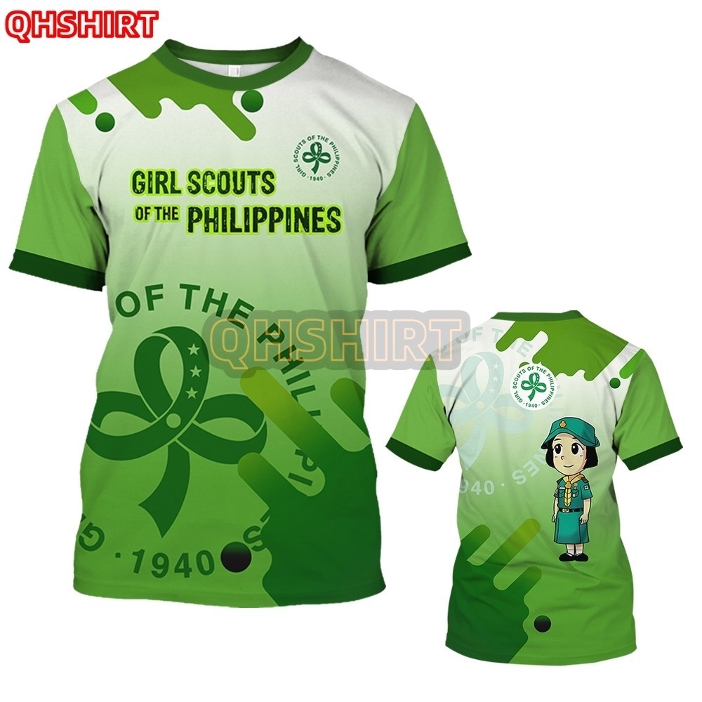 FOR SHIRT Girl Scout Scout of the Philippines GSP full Sublimation ...