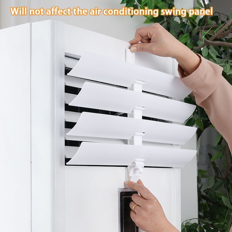 Adhesive Anti Straight Wind Vertical Air Conditioner Wind Deflector ...