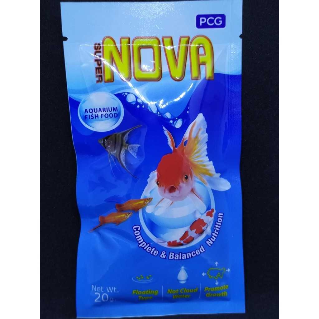 RQ+Super Nova Aquarium Fish Food 20 Grams Floating Type Aquarium For ...