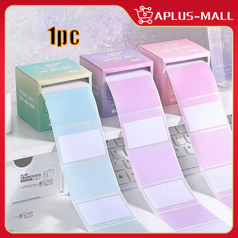 256Pcs Gradient Color Pull-out Sticky Notes Girly Heart Gradual Warm ...