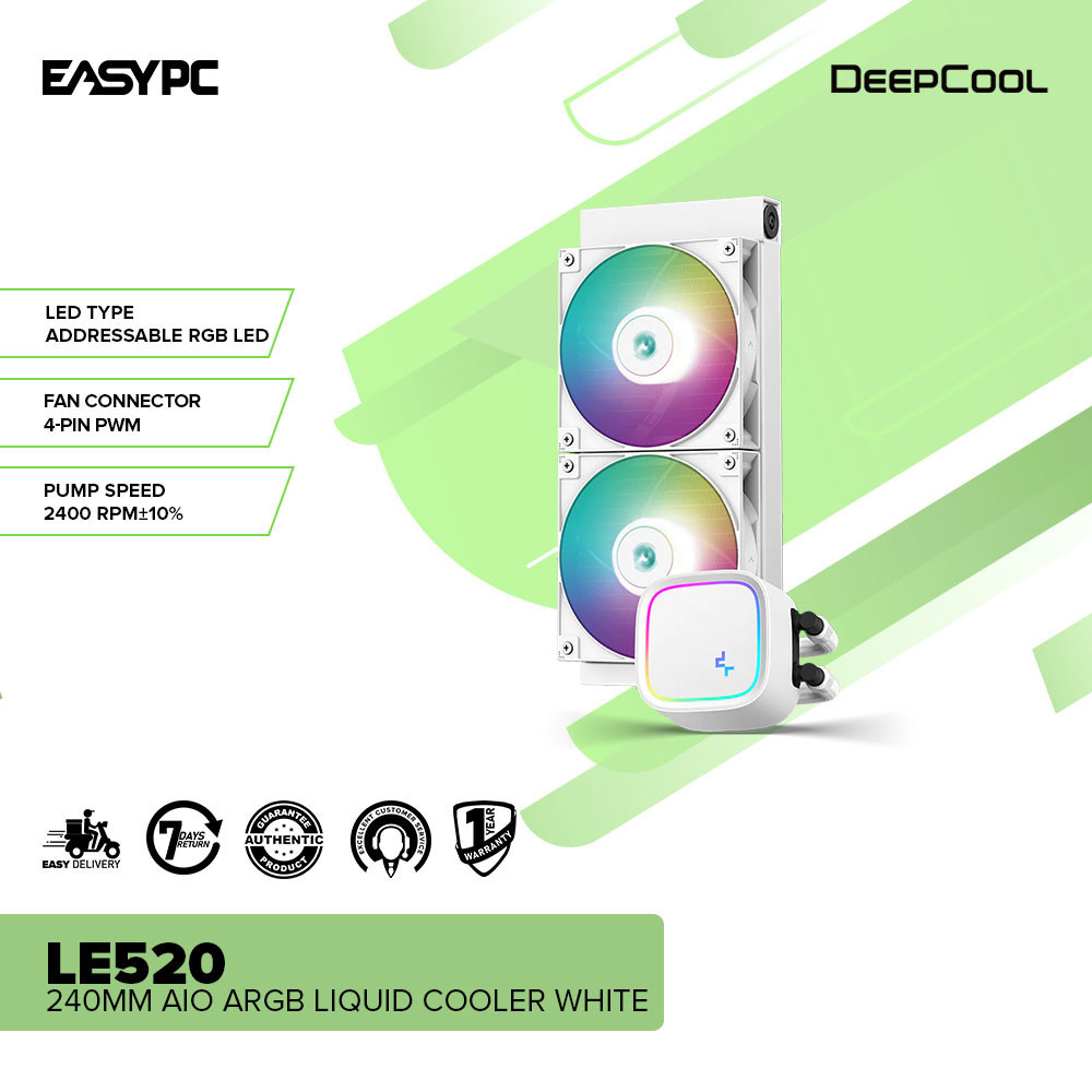 Deepcool LE520 and LE720 AIO cpu Liquid Cooler| Hydro Bearing| Aluminum ...