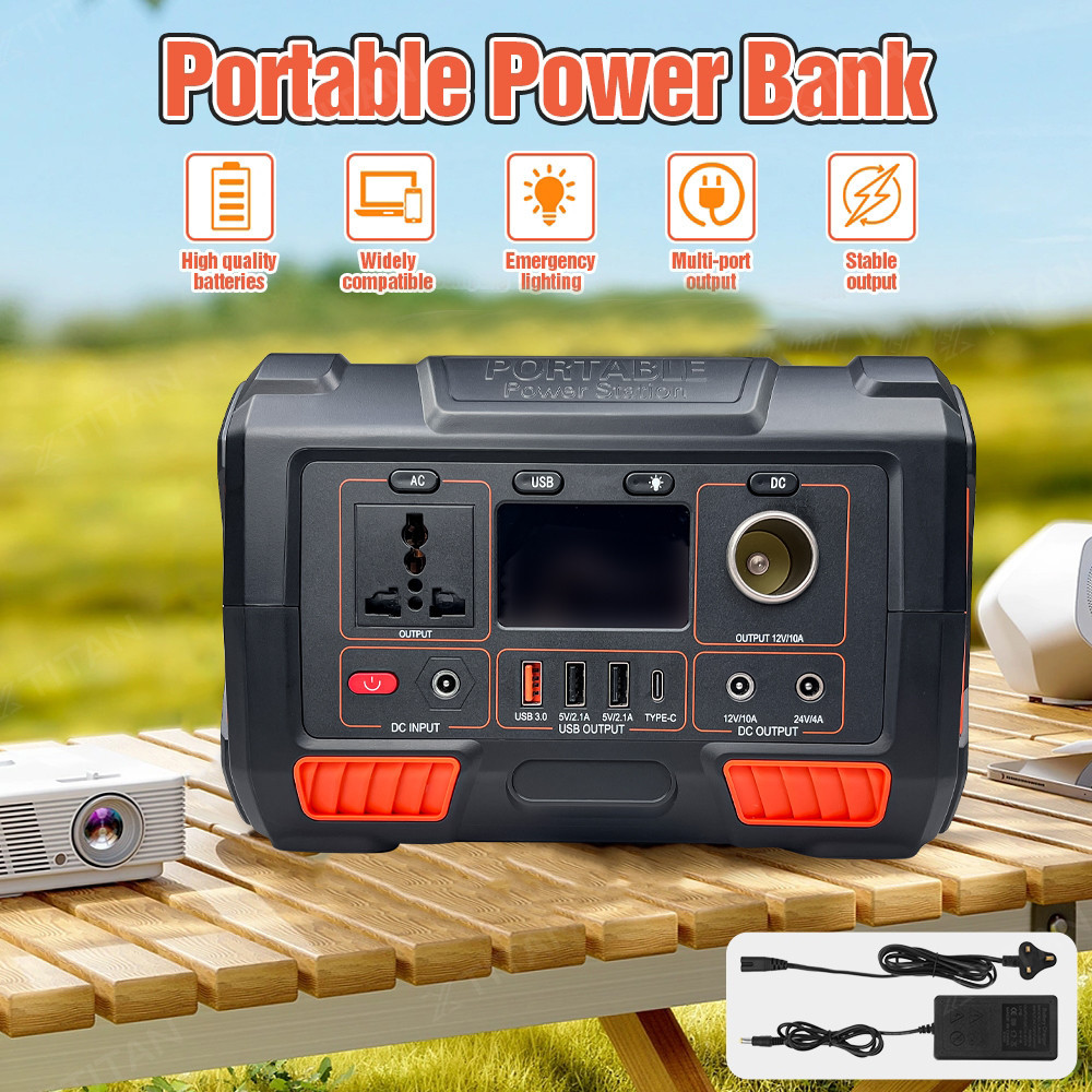 Portable Power Bank 300W Portable Outdoor Emergency Battery Square ...