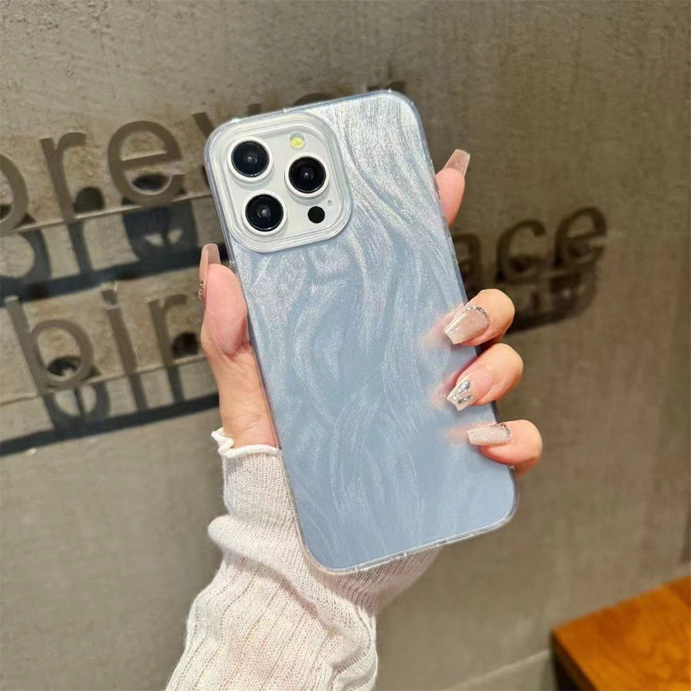 Silver Feather Fullcover Case For Redmi 14C 13 13C A3 A1 Note 13 Pro Note11S 12C 10C 10A 9C 9A ...