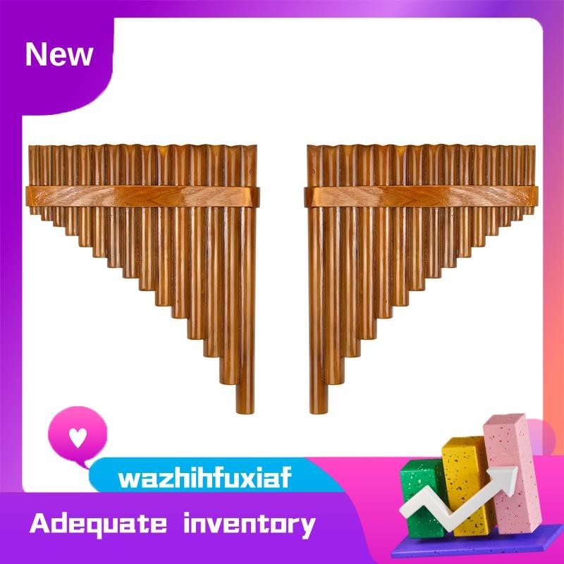 wazhihfuxiaf Natural Bamboo Flute,Pan Flute Wind Instrument,Handmade ...