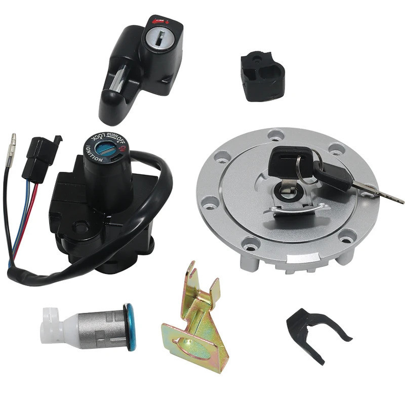 MotorcycleFuel Gas Ignition Switch Lock With Key Kit For Honda CB400 ...