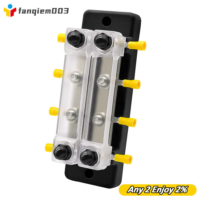 Fan Terminal Bus Bar Kit 2-way Double-row Solid Plastic Base With Pc ...