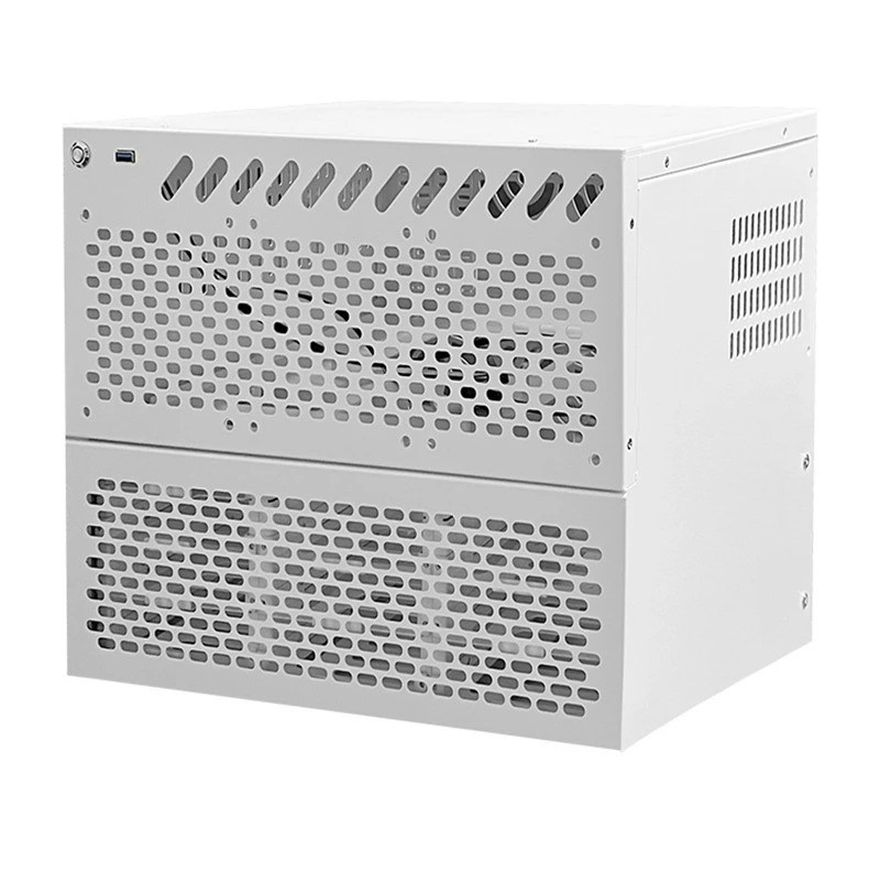 12 bay NAS Chassis ATX Large Power Supply M-ATX Full Height PCIe ...