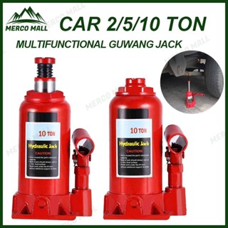 2/5/8/10 Tons Car Horizontal Jack Hydraulic Extra Heavy Duty Bottle ...