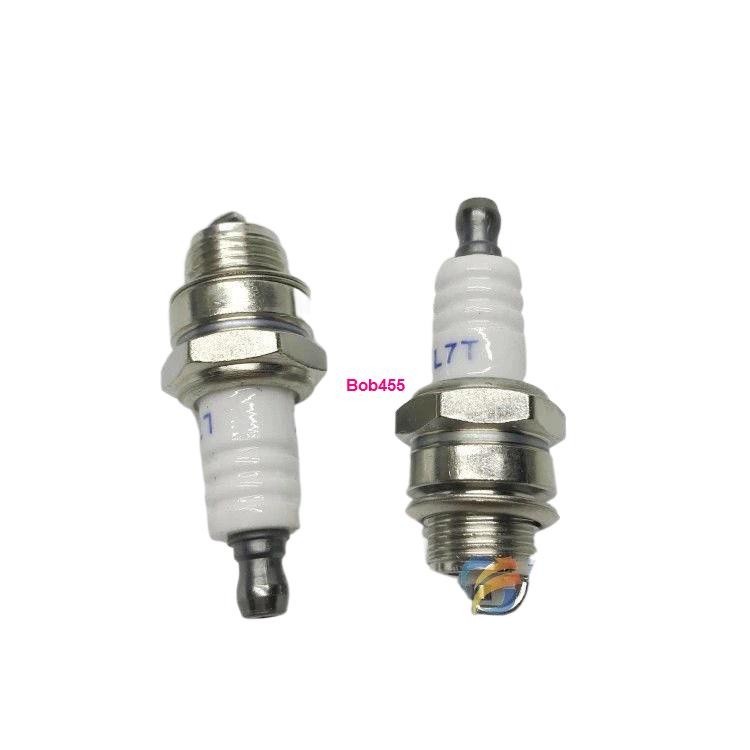 Chainsaw first-level spark plug L7T chainsaw spark plug lawn mower two ...