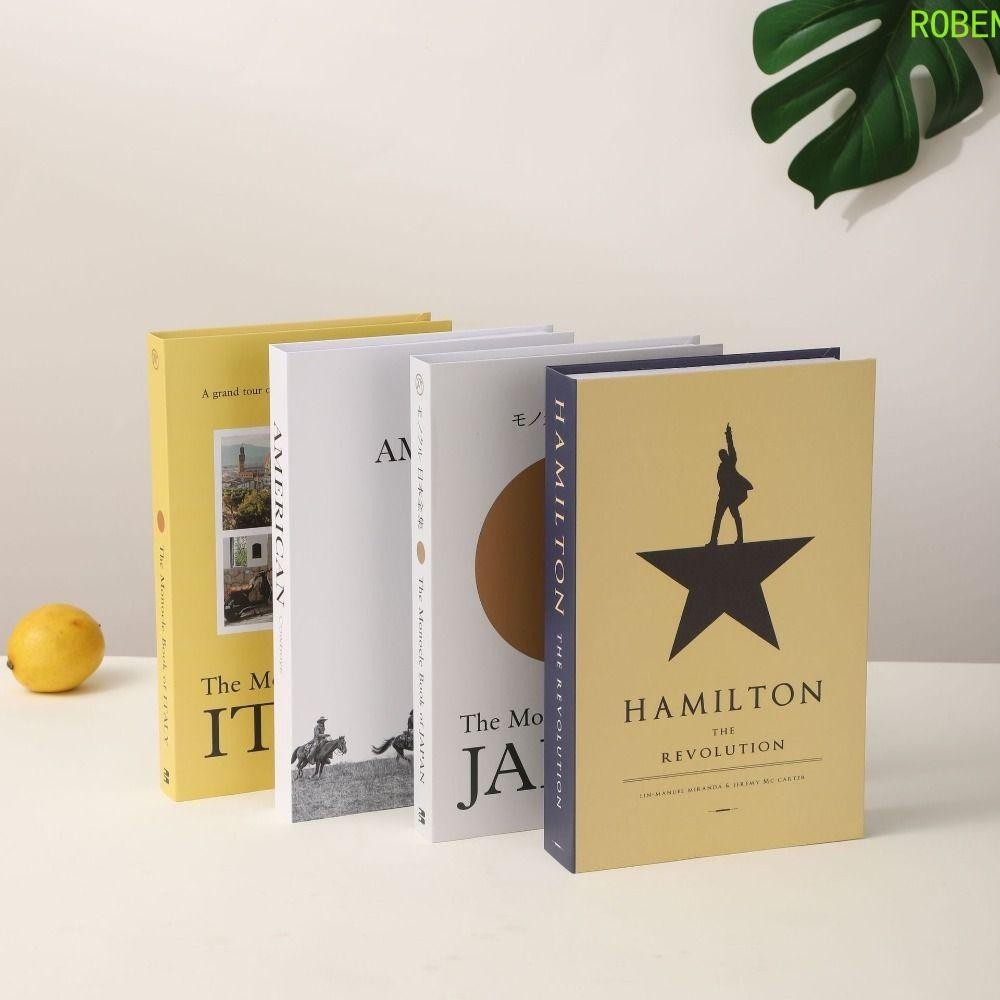 ROBEN Simulated Books, Artistic Fashion Fake Books, Multiple Styles ...