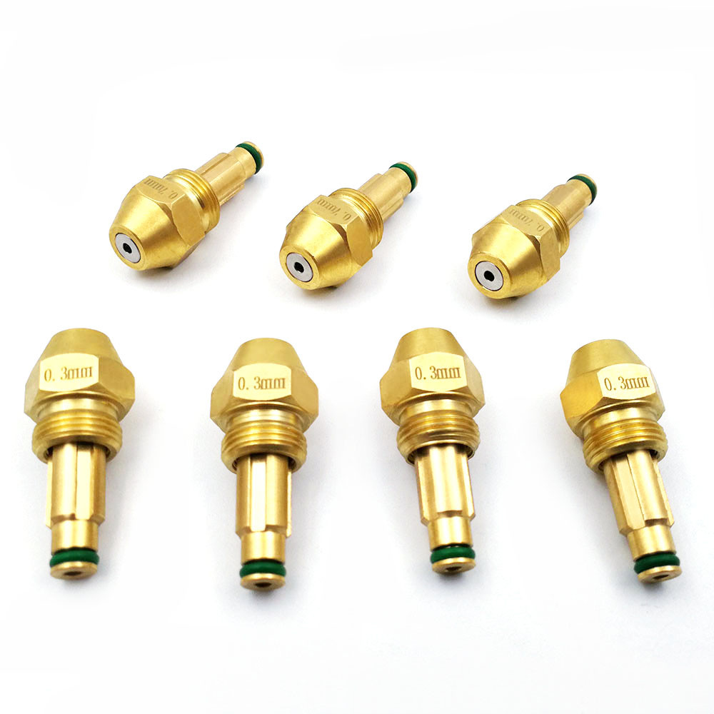 Free Shipping Waste Oil Burner Nozzle Siphon Cone Spray Jet Diesel ...