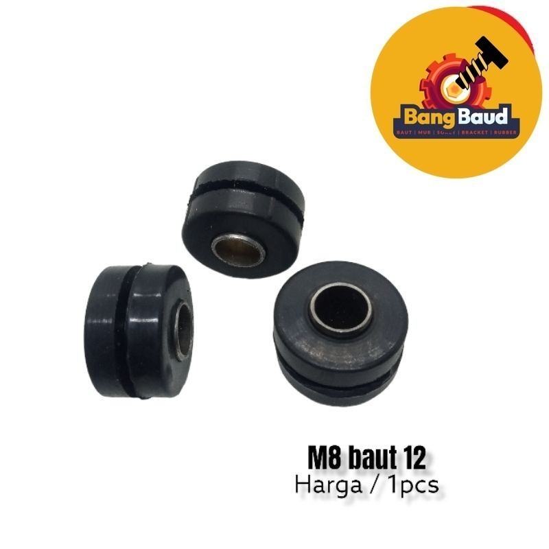 Original boss M8 body rubber BOSH ORIGINAL RUBBER MONTING M8 BOLT 12 ...