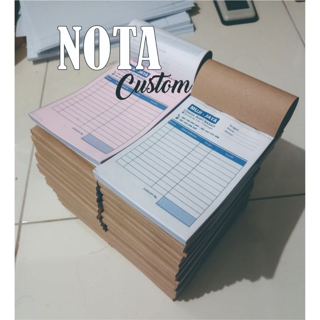 Note OLSHOP NCR FORMAL CUSTOM 2 PLY FRAME 2 SIZES 10x16 cm and 20x16 cm ...
