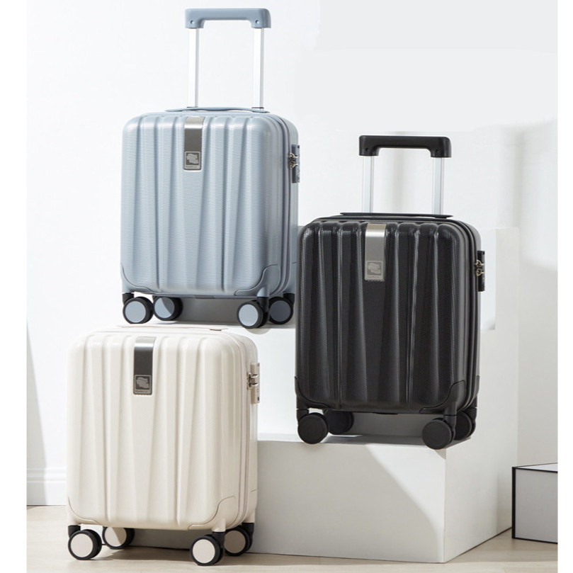 Luggage 14 Inch Boarding Children Lightweight Small Mini Travel Trolley ...