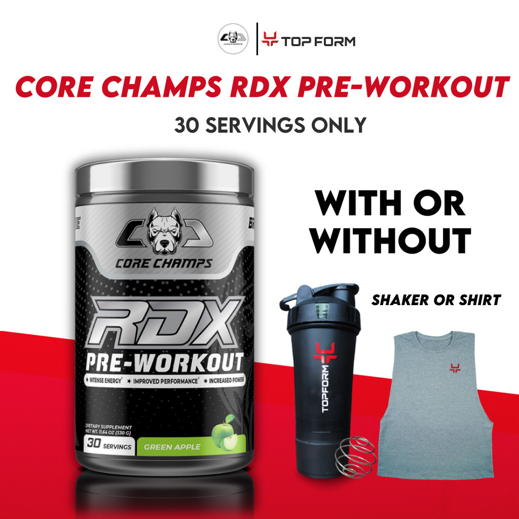 Core Champs RDX Pre-Workout 30 Servings | Shopee Philippines