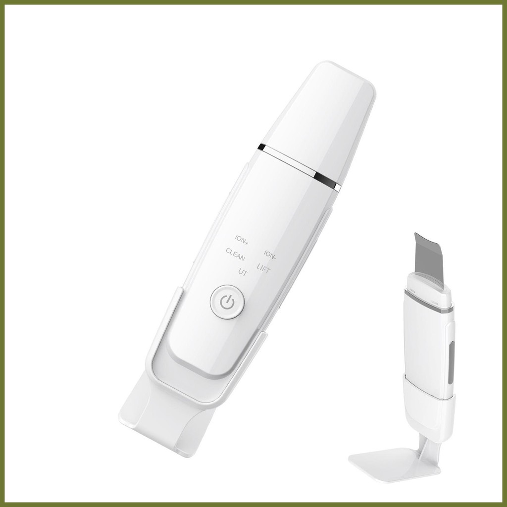 Ultrasonic Skin Spatula Facial Scrubber 4 Modes Ultrasonic Pore ...