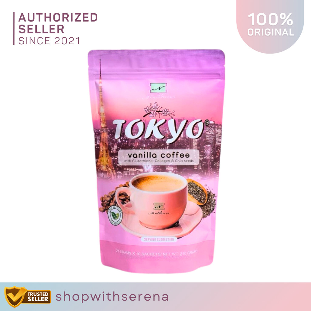 Namiroseus Tokyo Vanilla Coffee with Glutathione Collagen and Chia ...