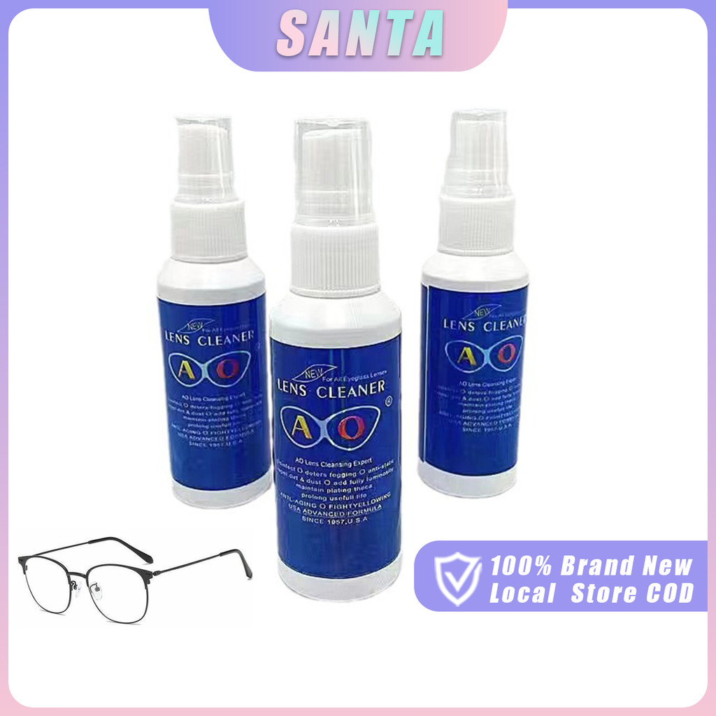 Lens Cleaner 50ml Eyeglasses Sunglasses Spray Lens Cleaner Cleaning ...