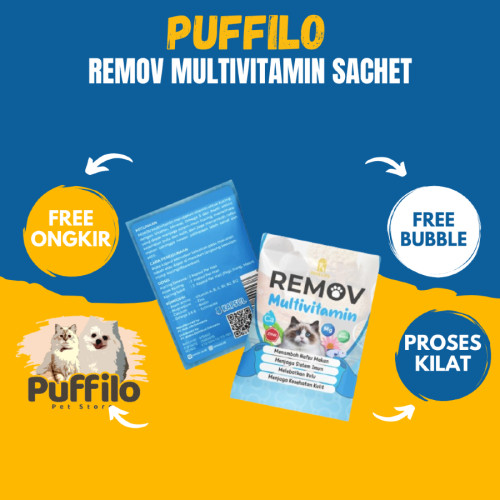 Remov Cat Vitamin Multivitamin Sachet | Shopee Philippines