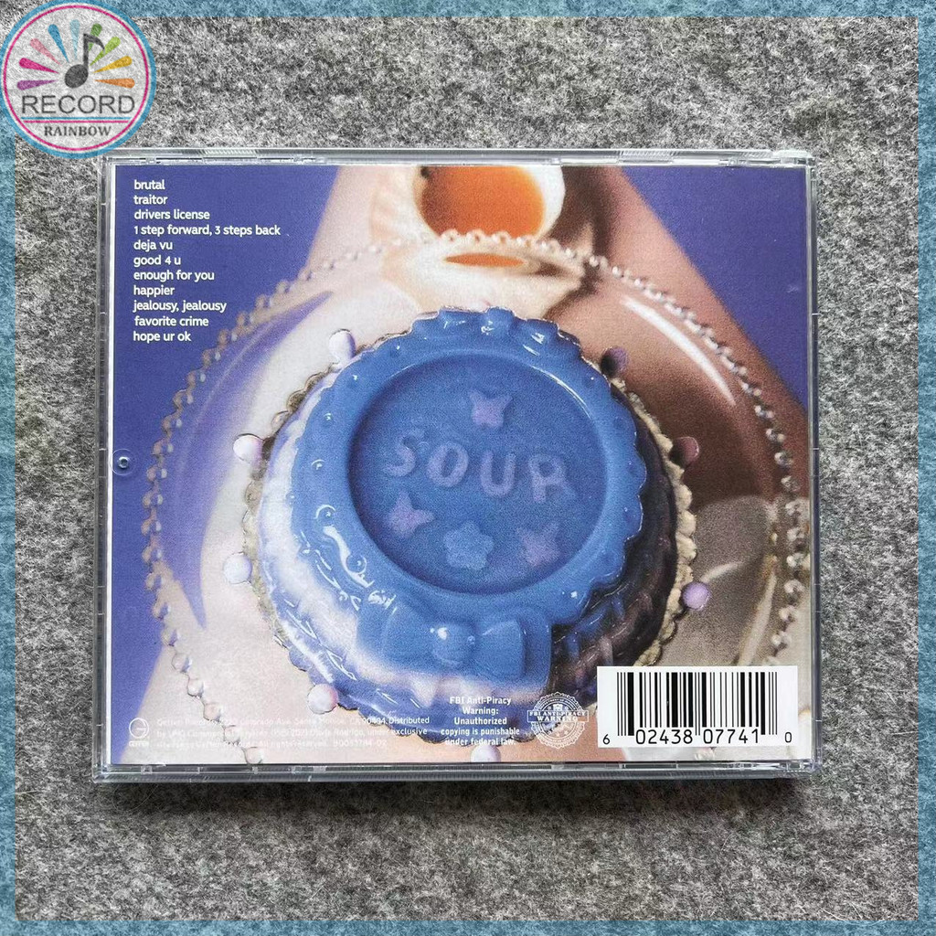 Olivia Rodrigo SOUR Target Exclusive Alternative Artwork + Poster CD ...