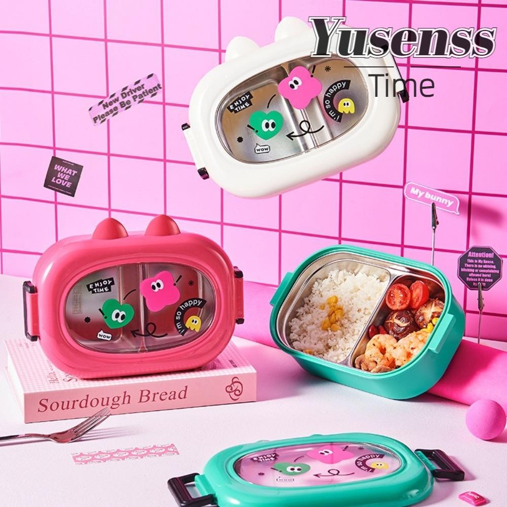 YUSENSS Bento Lunch Box, Cartoon Insulated Lunch Container ...