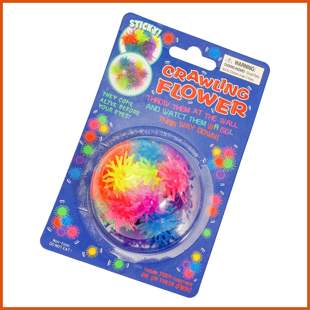 Window Crawler Toy Multicolored Stretchy Sticky Rolling Ball Toy ...