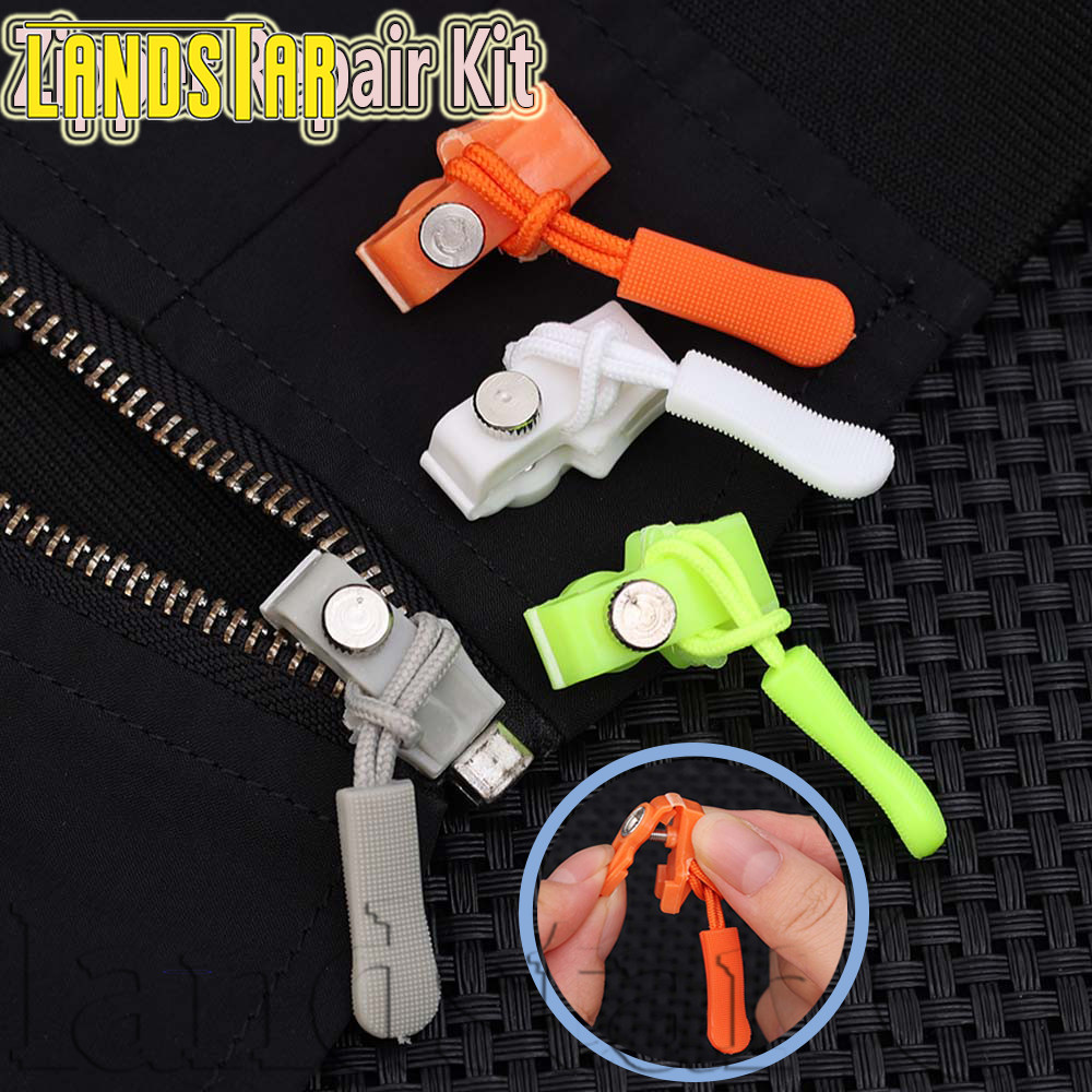 3 Different Size Zipper Puller - For Luggage, Bags, Clothes Repair ...