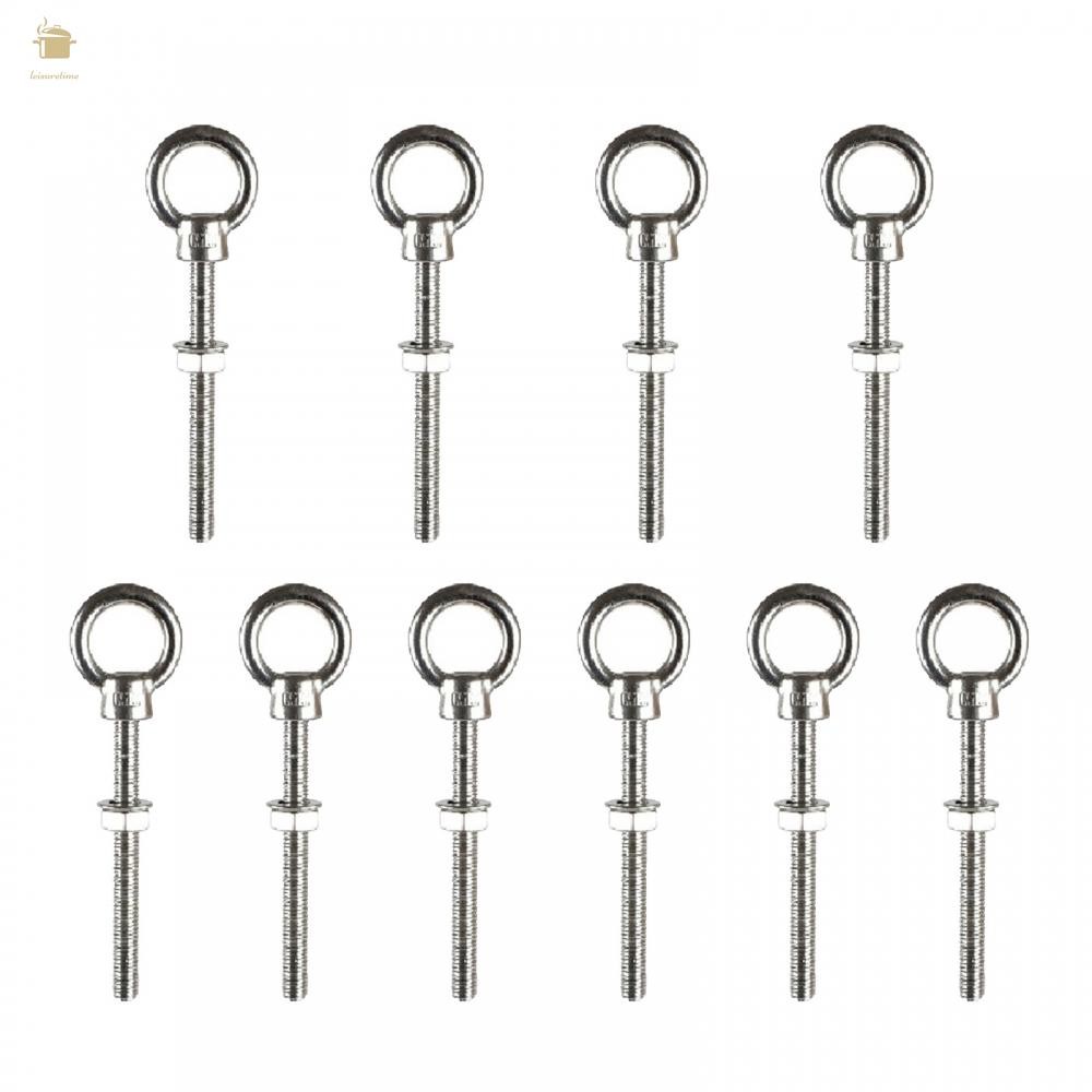 316 Stainless Steel Eye Bolts Connection Point For Rigging Fully ...