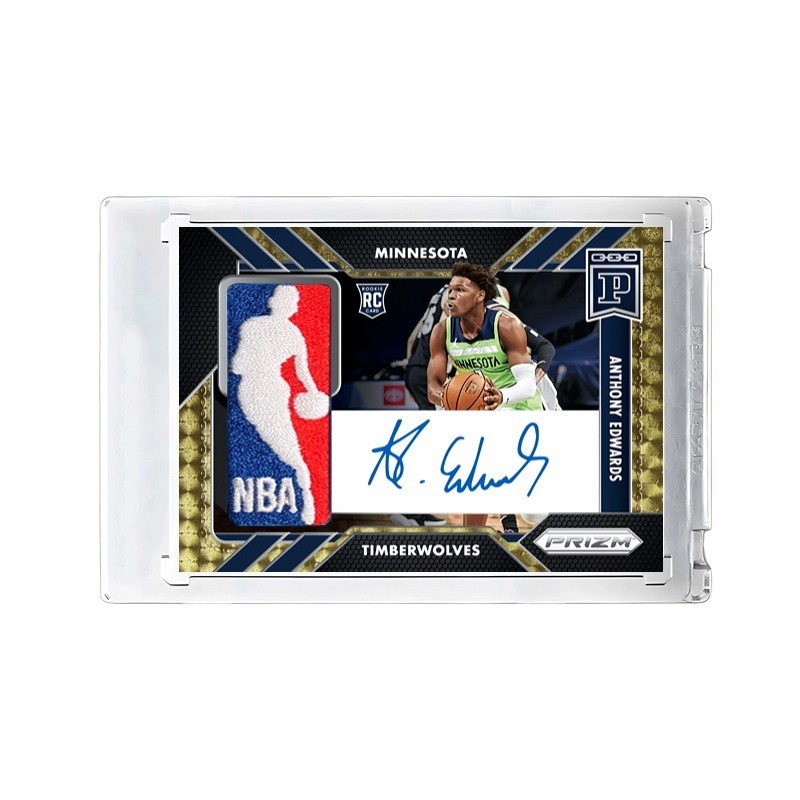 Edwards Signature Star Card 1/1 NBA Basketball Homemade Card Non-Panini ...