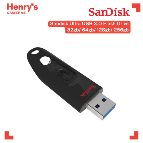 Sandisk Ultra USB 3.0 Flash Drive 32gb/ 64gb/ 128gb - Henry's Cameras ...