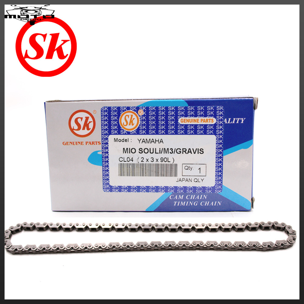 Moto Denki SK Cam Timing Chain 2x3x90L For Yamaha Mio Soul I 125/M3 ...