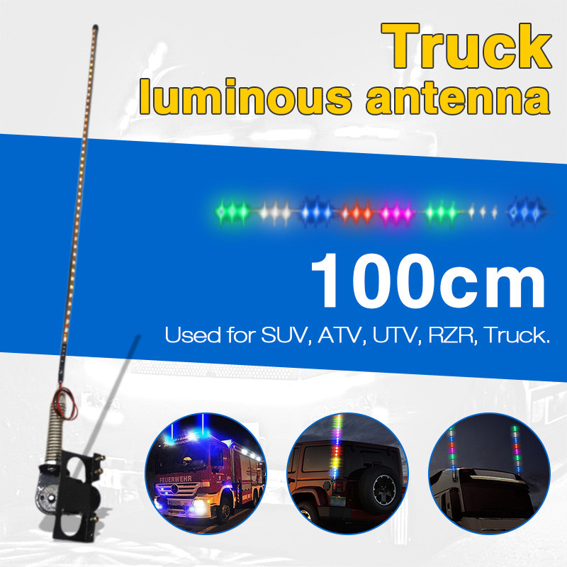 TruckCarLED Whip Lights Truck Running Streamer Light LED Antenna Lamp ...