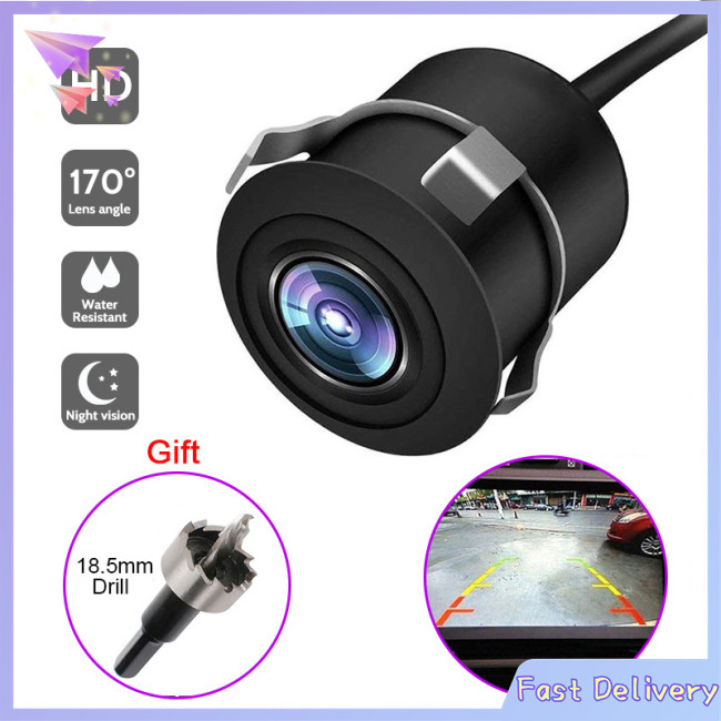 170-degree Wide Angle Car Reverse Camera Night Vision Camera Backup ...